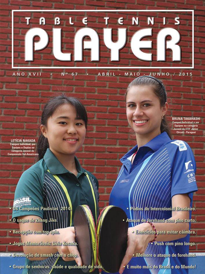 Assinatura da Revista Table Tennis Player | Loja do Mesatenista