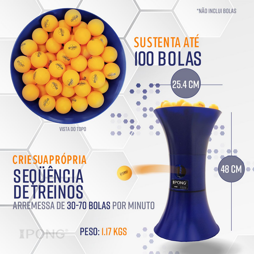 Robô iPong V300 | Loja do Mesatenista
